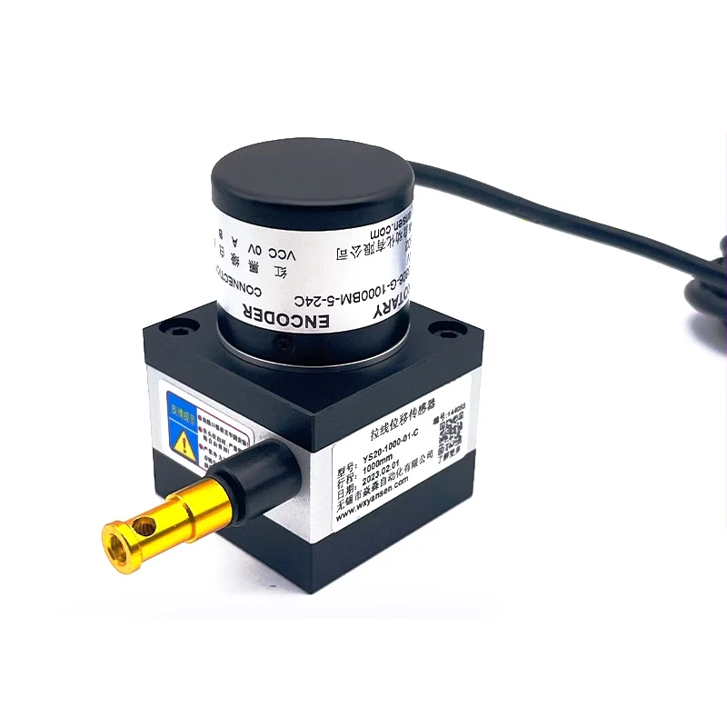 Displacement-Sensor-Potentiometer-Type-Position-Sensor-Draw-Wire-Rope-Linear-Transducer-Pull ...