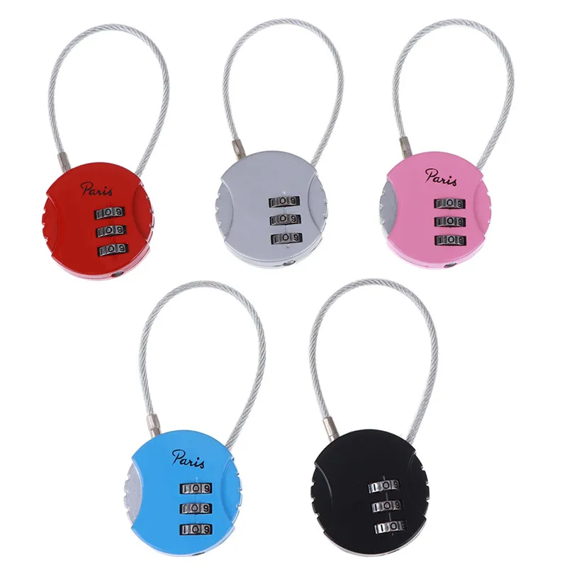 1pc-3-Digits-Password-Code-Combination-Padlock-Zinc-Alloy-For-Travel ...