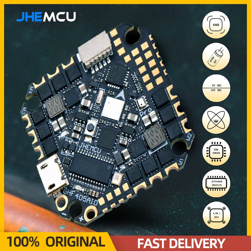 JHEMCU-GHF405AIO-HD-40A-AIO-Flight-Controller-F405-F4-Build-in-OSD ...