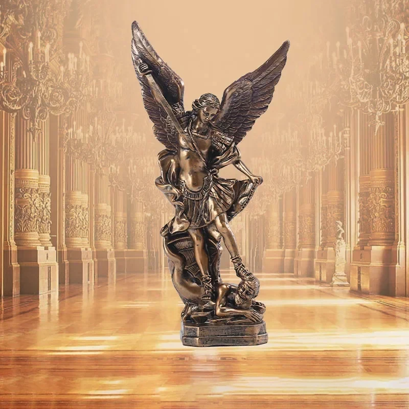 Ancient Greek Angel And Mythical Figure Statue Home Garden Resin ...