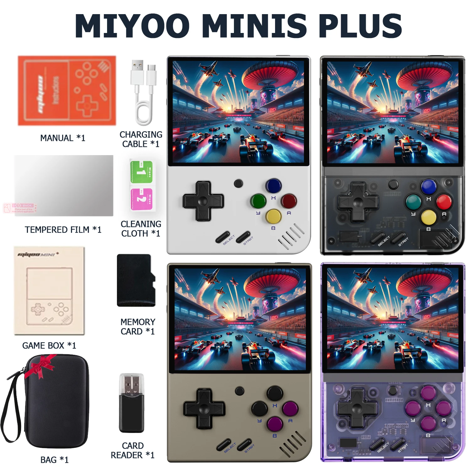 MIYOO-MINI-PLUS-de-3-5-pulgadas-consola-de-juegos-port-til-Retro-con ...