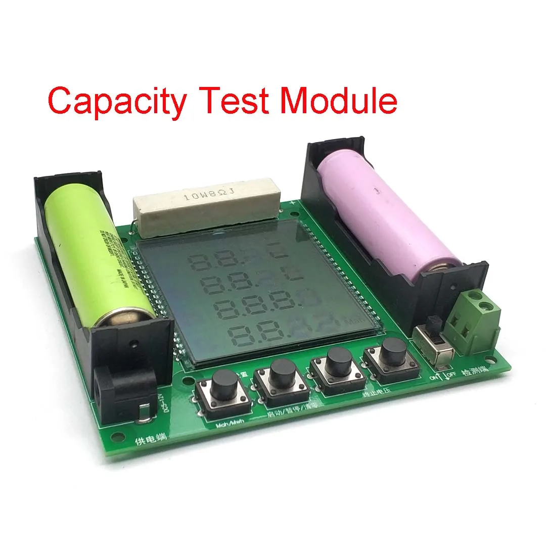 18650 Lithium Battery Capacity Tester Module High Precision XH-M239 LCD ...