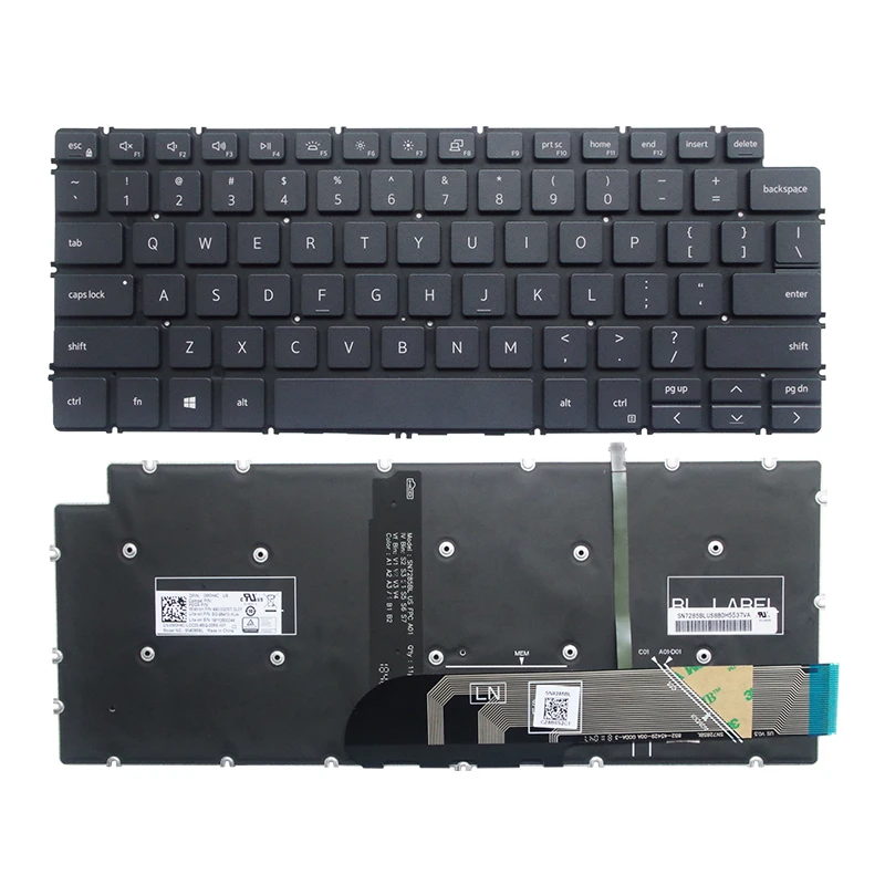 New US Keyboard Backlight for DELL Vostro 3400 3401 3402 5402 5408 5409 ...
