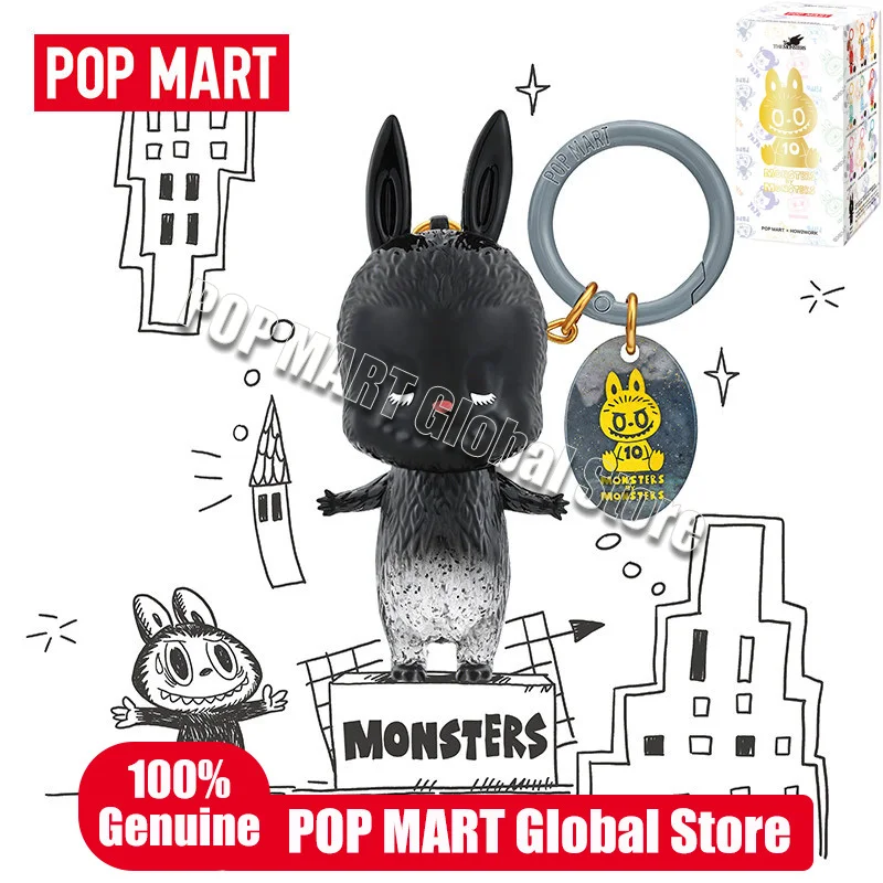 Original POPMART The Monsters Labubu 10th Anniversary Series Blind Box ...