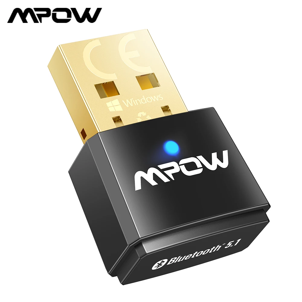 Mpow BH519 Bluetooth 5.1 USB Adapter USB Transmitter And Receiver 2 in ...