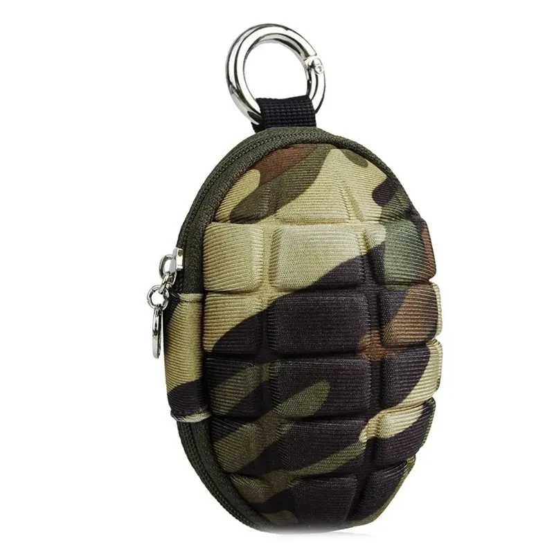 Tactical-Grenade-Shaped-Style-Key-Wallets-PU-Leather-Hand-Zipper-Car ...