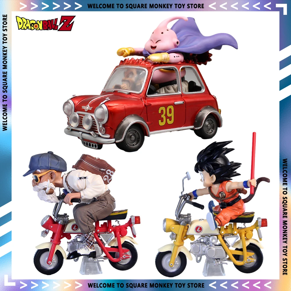 Figura-de-Dragon-Ball-Z-de-15cm-Majin-Buu-Master-Roshi-Goku-Anime-Gd ...