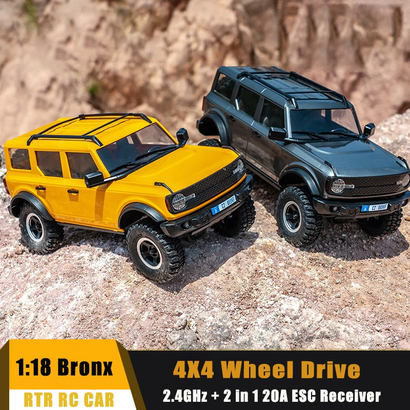 FMS-1-18-RC-Car-2-4GHz-RTR-Simulation-Remote-Control-Crawler-Model-4WD ...