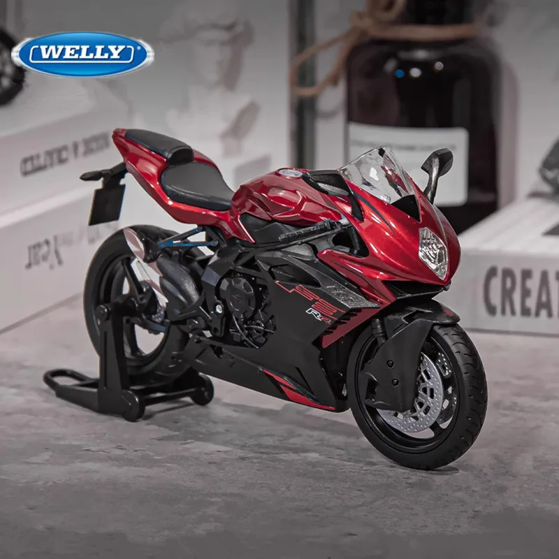 WELLY 1:12 MV Agusta F3 RR Alloy Sports Motorcycle Model Diecasts Metal ...