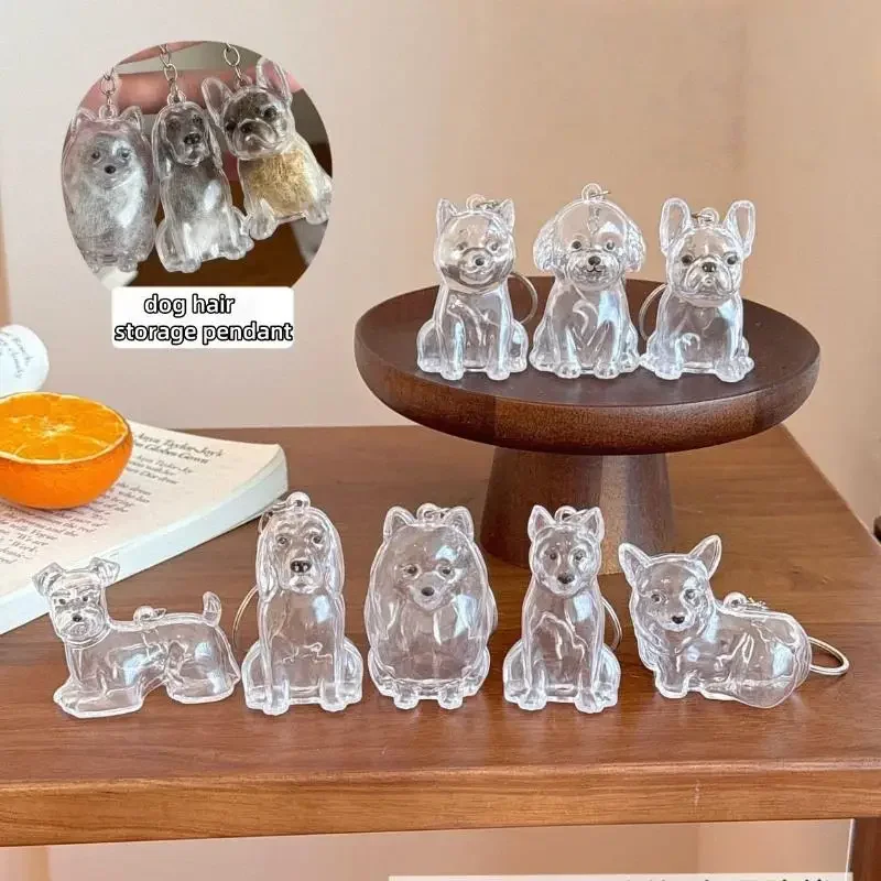 Unique Transparent Pet Fur Capsule; An Attractive Dog Hair Storage ...
