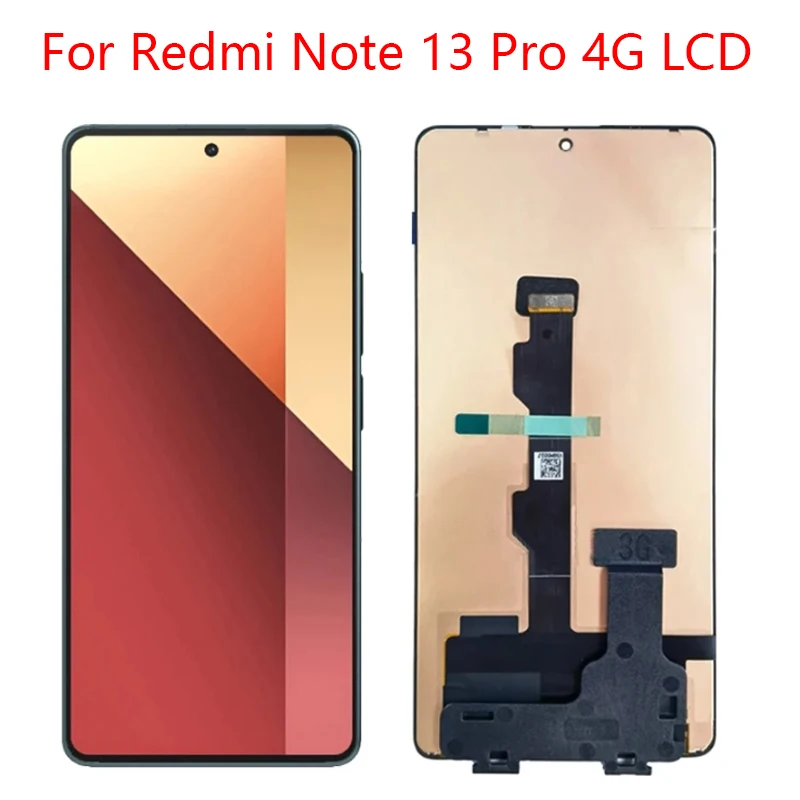 6.67“AMOLED for Xiaomi Redmi Note 13 Pro 4G 23117RA68G Lcd Display ...