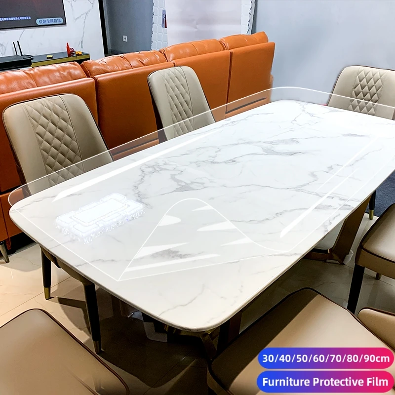 Self-adhesive-Transparent-Film-Marble-Wood-Desktop-Protective-Film-Anti ...