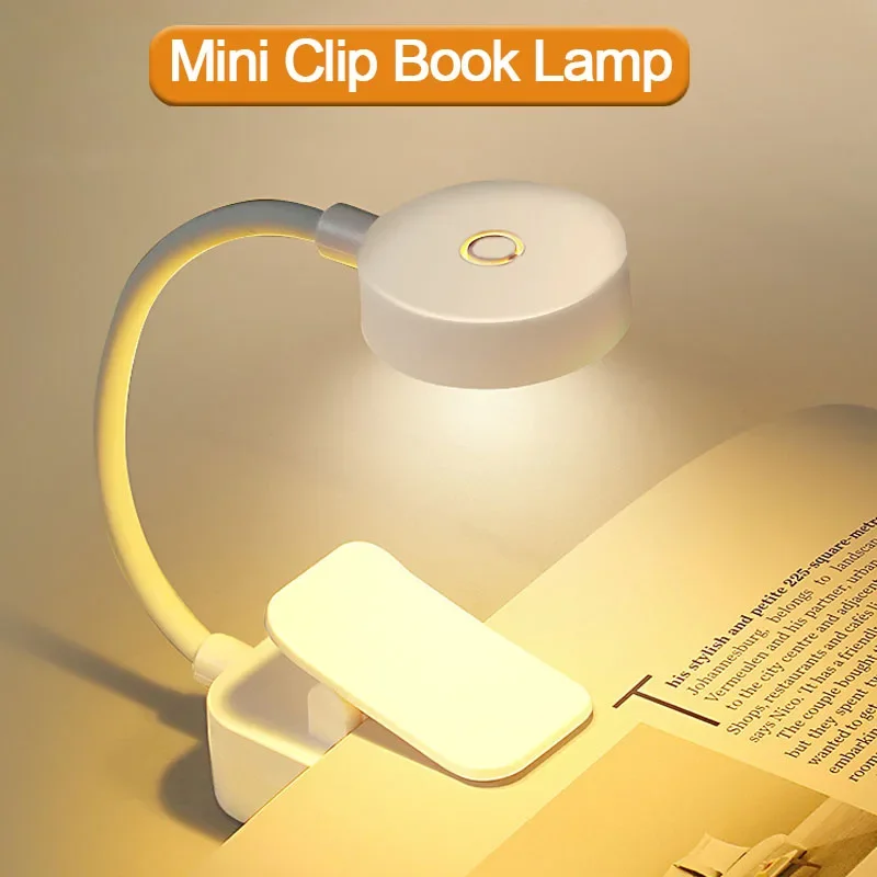 Mini-LED-Book-Light-Portable-Clip-Table-Lamp-3-Mode-Eye-Protection ...