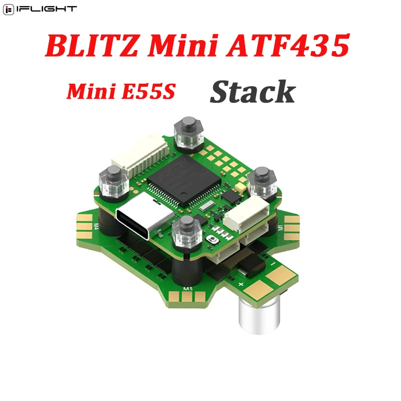 IFlight-BLITZ-Mini-ATF435-55A-Stack-with-BLITZ-Mini-E55S-4-IN-1-2-6S ...