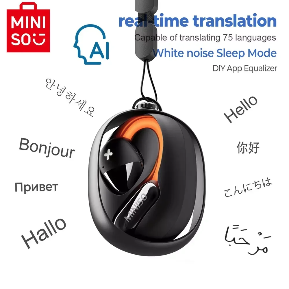 MINISO M99 Intelligent Translation Bluetooth real-time AI Translate ...