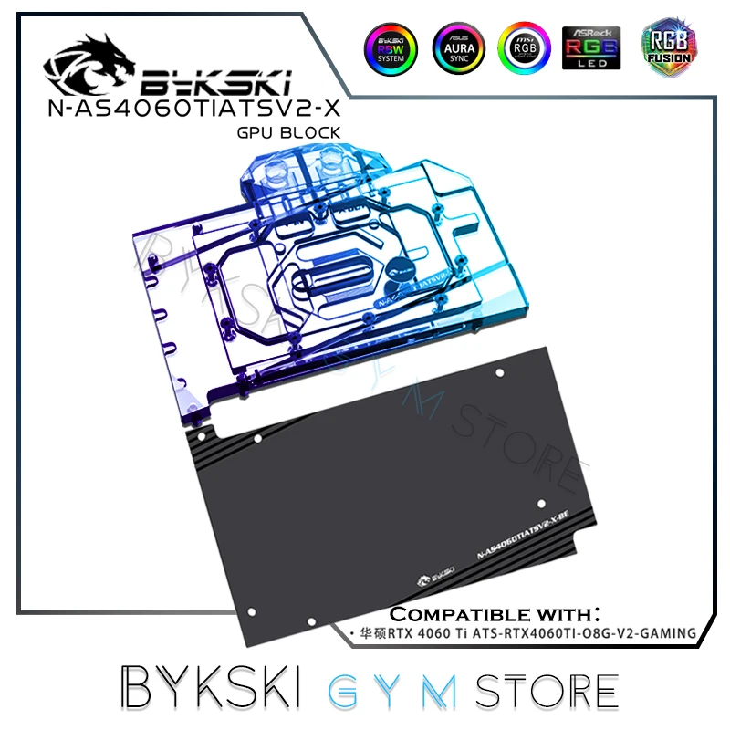 Bykski-Asus-RTX-4060-Ti-ATS-Watercooler-Graphics-Card-GPU-Water-Block ...