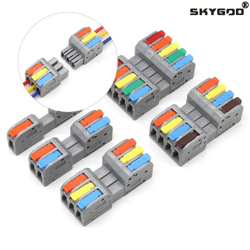 Quick Wire Connector Docking Mini Universal Compact Electrical Wiring ...