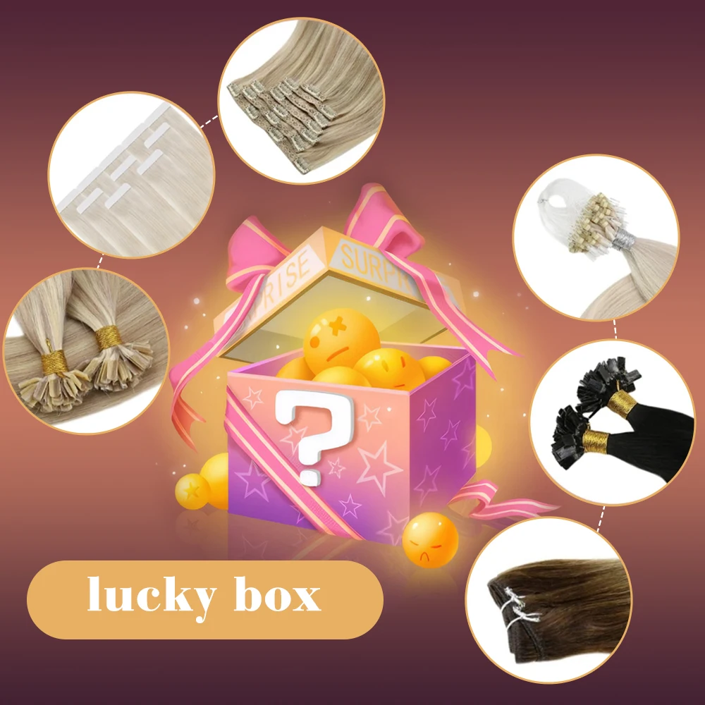 Ugeat-Lucky-Boxs-About-100-Human-Hair-Random-Different-Category ...