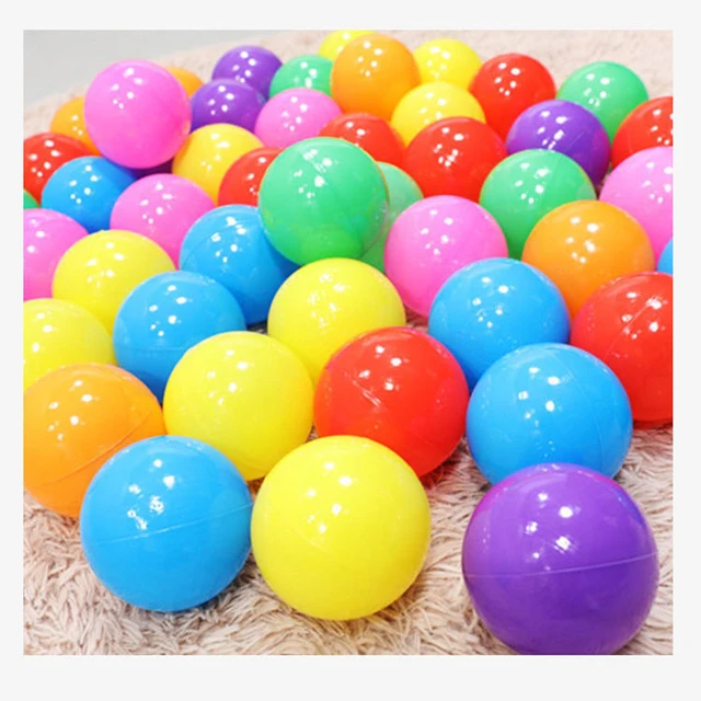 50Pcs 55MM Baby Plastic Balls Water Pool Ocean Ball Games for Children ...