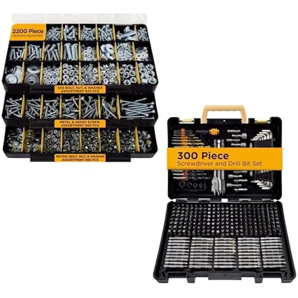 JACKSON-PALMER-2-200-Piece-Hardware-Assortment-Kit-300-Piece-Ultimate ...