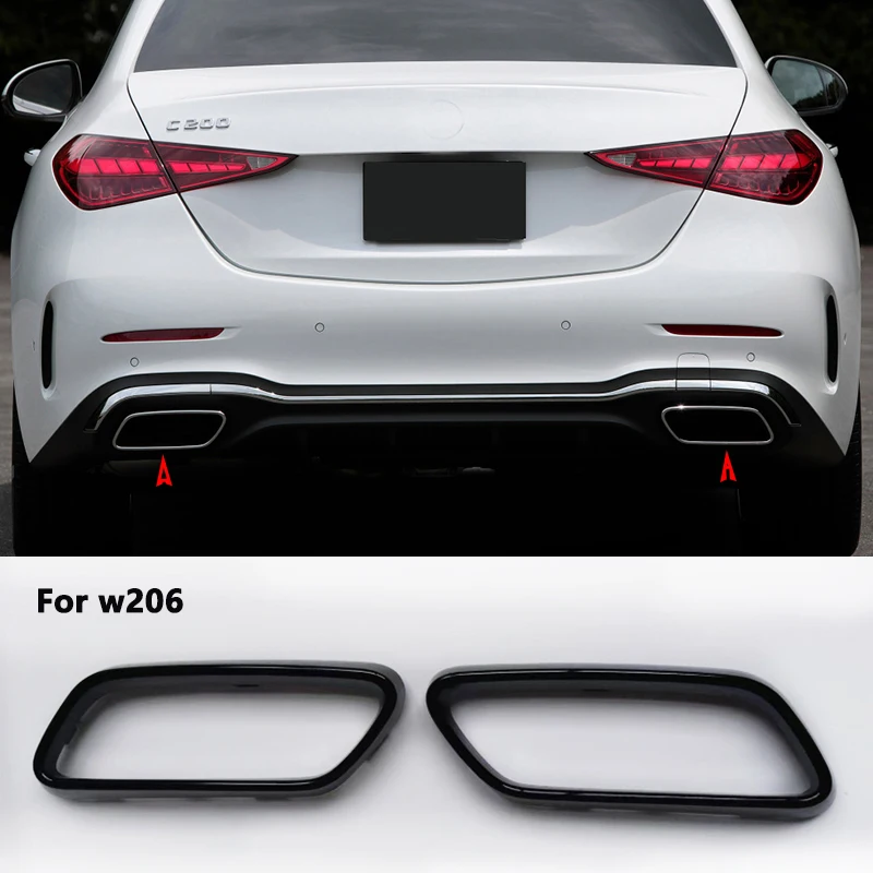 A2068858303 A2068858403 For Mercedes Benz C Class W206 C200 C300 Black ...