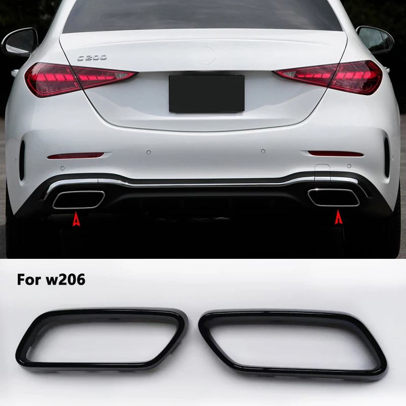 A2068858303 A2068858403 For Mercedes Benz C Class W206 C200 C300 Black ...