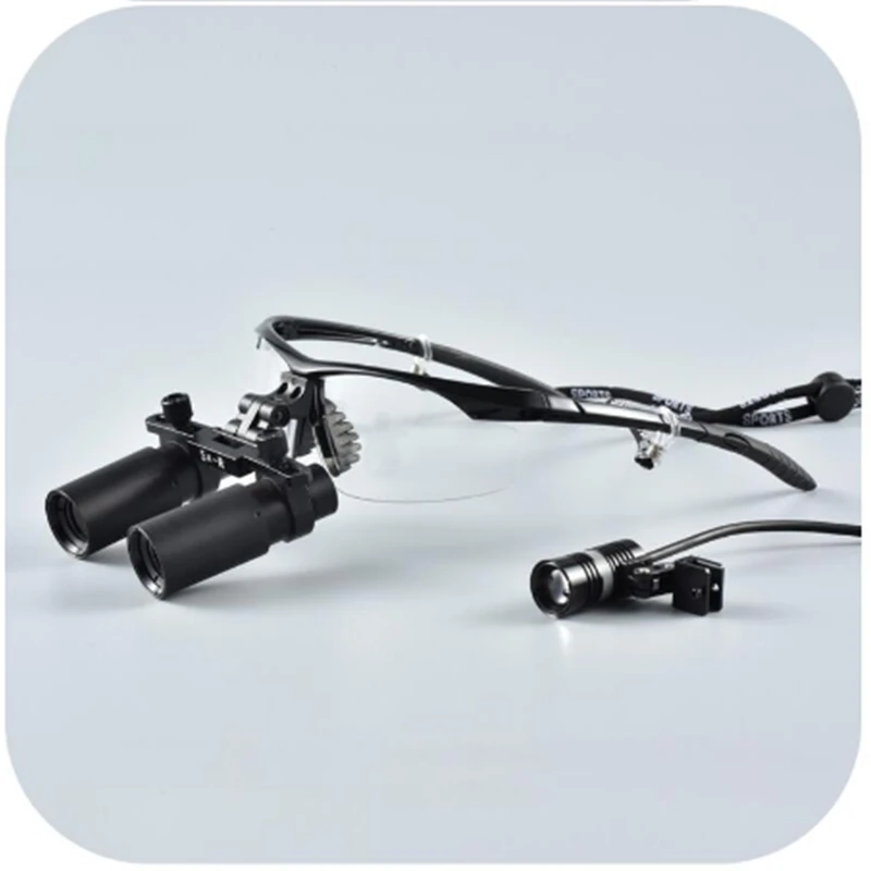 Neurosurgery 6X Dental Magnifying Glass LED Light Illuminant Eye ...