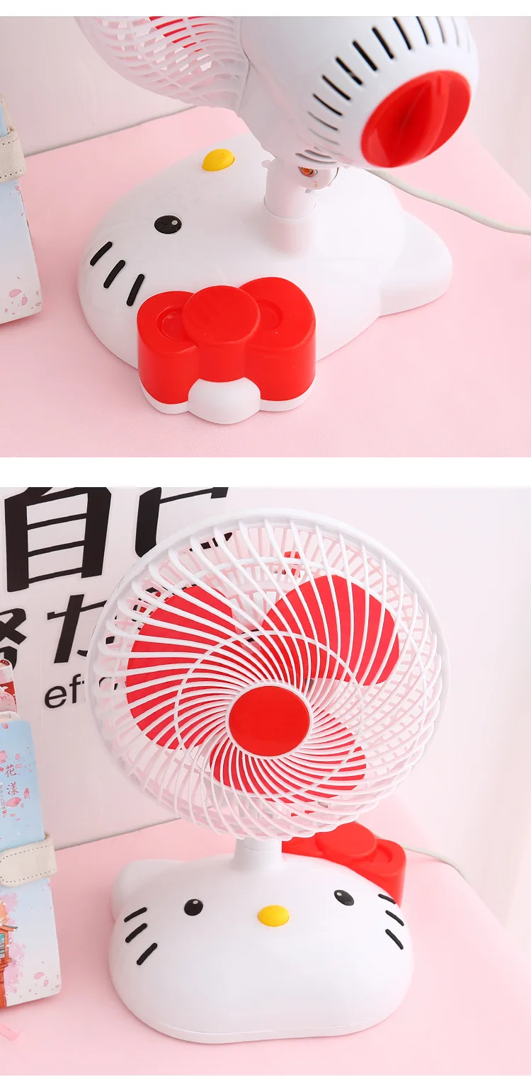 Ventilador Hello Kitty De Escritorio Giratorio 2 Velocidades – Inertec Perú