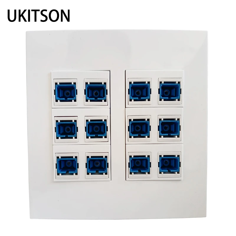 SC-SC-APC-UPC-Wall-Faceplate-With-12-Interface-SC-Fiber-Optic-Cable-SC ...