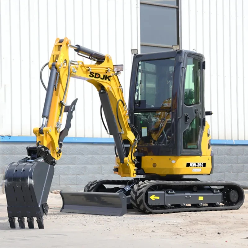 Excavadora-compacta-de-orugas-miniexcavadora-de-granja-EPA-motor-precio ...