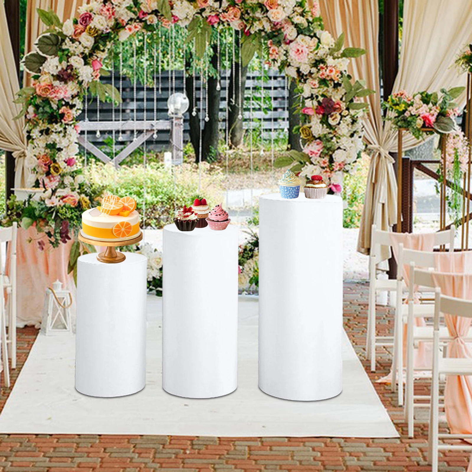 Wedding-Cylindrical-Dessert-Bucket-Set-Dessert-Table-Party-Decoration ...