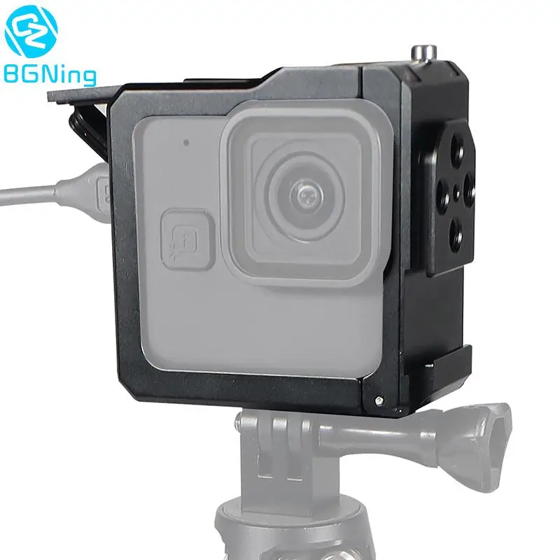 For-GoPro-HERO11-Black-Mini-Action-Camera-Cage-Rig-Protective-Frame ...