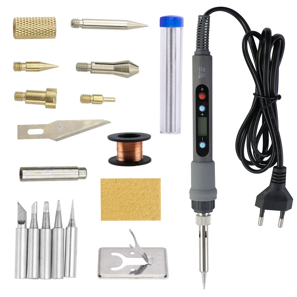 60W-90W-7-in-1-Wood-Embossing-Burning-Carving-Pyrography-Pen-Kit ...