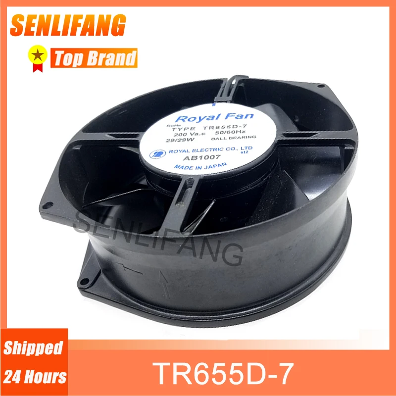 New-For-RoyalFan-Cooling-TR655D-7-AC200V-50-60Hz-29-29W-172-150-55MM-2 ...