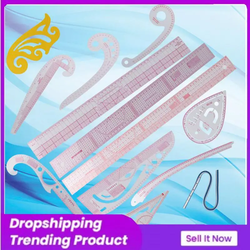 Fashion-Design-Rulers-For-Fabric-Measure-Metric-Ruler-Multi-function ...