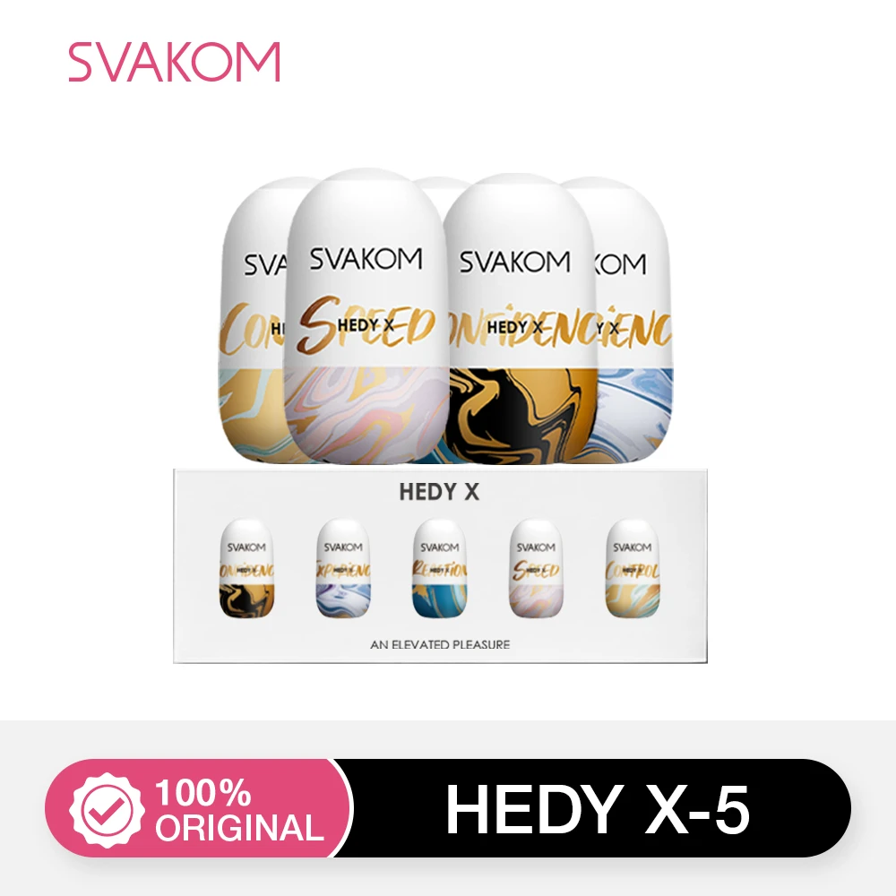 SVAKOM Hedy x Egg juguetes sexuales para hombres, masturbadores ...
