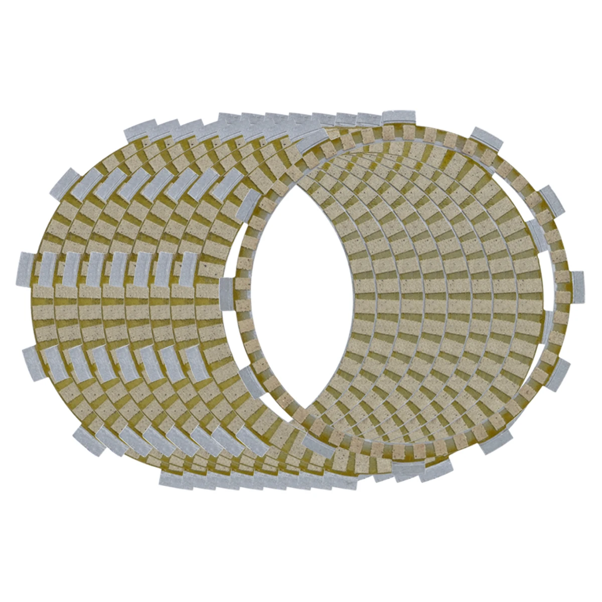 9PC-Motorcycle-Friction-Clutch-Disc-Plates-For-Yamaha-XV1600-XV1600A ...