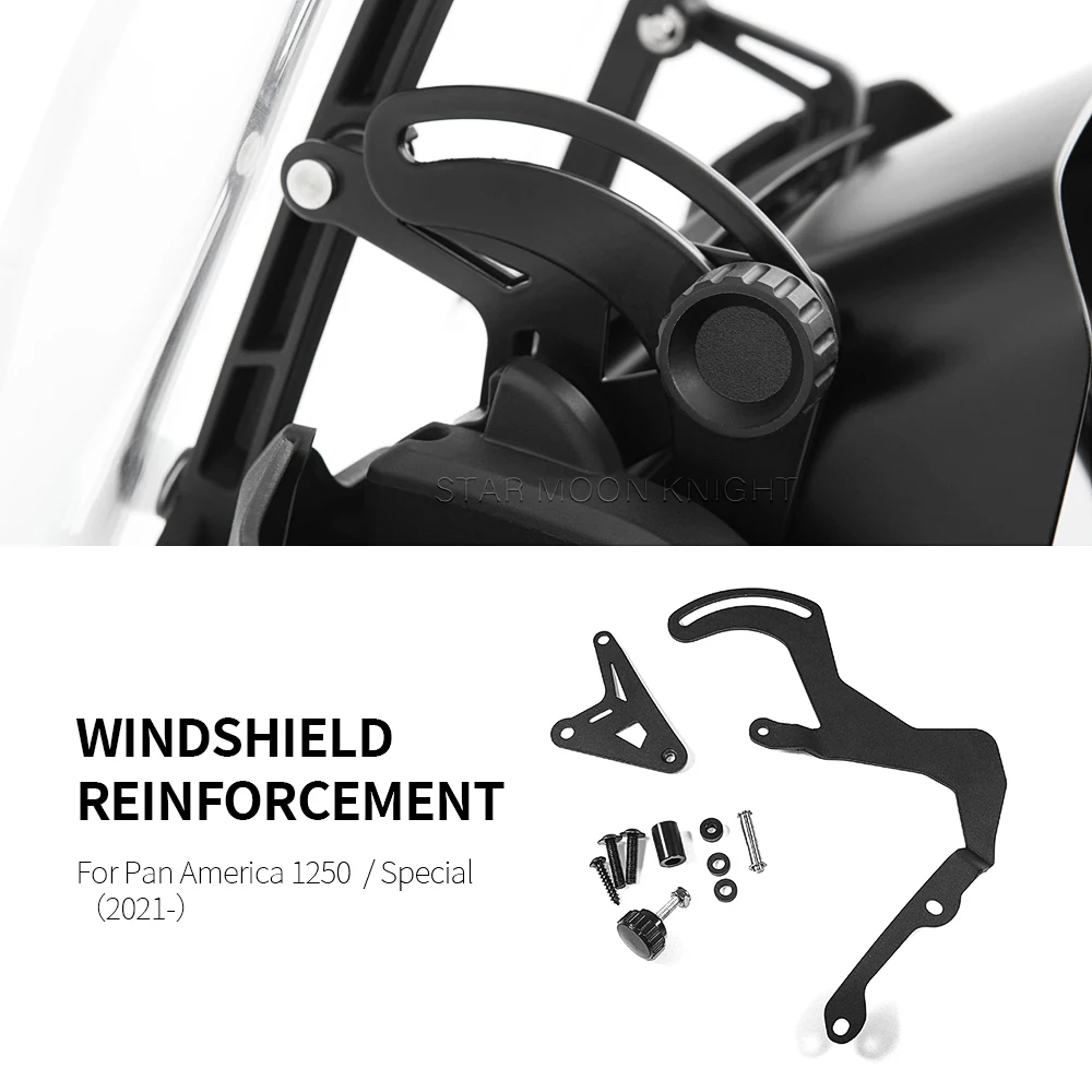 Motorcycle Additional Windshield Reinforcement Windscreen Reinforced ...