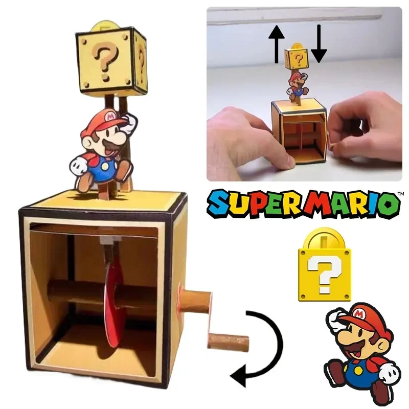 Super-Mario-DIY-3D-Toy-Puzzle-Handmade-Anime-Assembly-Mechanical-Toys ...