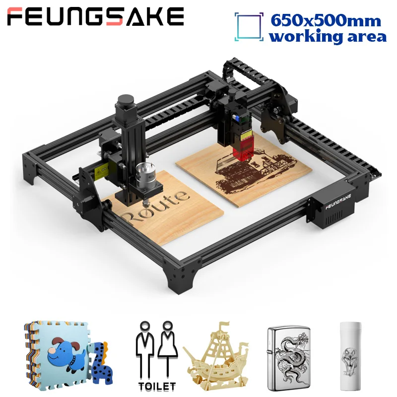 Cnc-Laser-Machine-90W-With-Air-Assist-Laser-Cutter-Machine-For-Wood ...