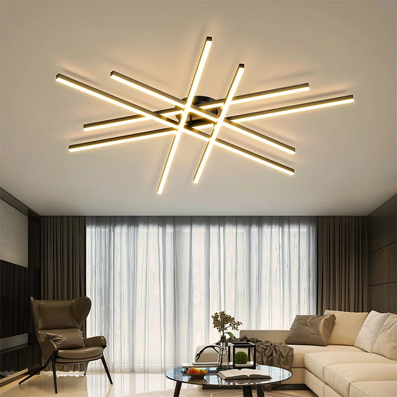 DT Home decoration modern household lamps atmospheric LED ceiling lamp ...