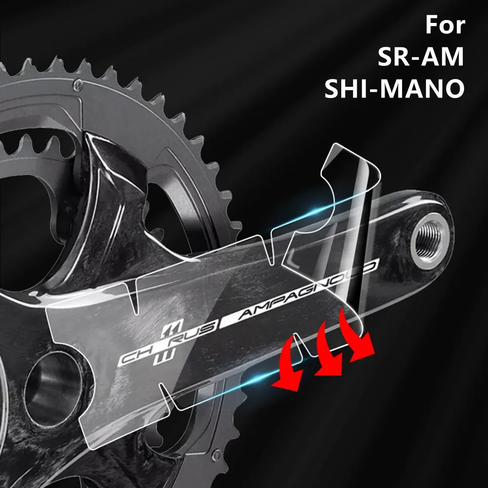 Bicycle-Crank-Protector-Stickers-Decals-Road-Bike-Adhesive-TPH-Film-For ...