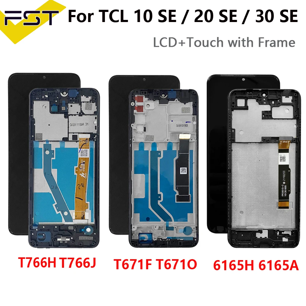 For TCL 10 SE LCD T766H T766J T766U T776S Touch Screen Digitizer For ...