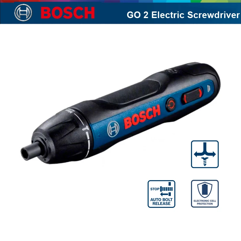 Bosch GO 2 Professional Cordless Electric Screwdriver Household 3.6V ...