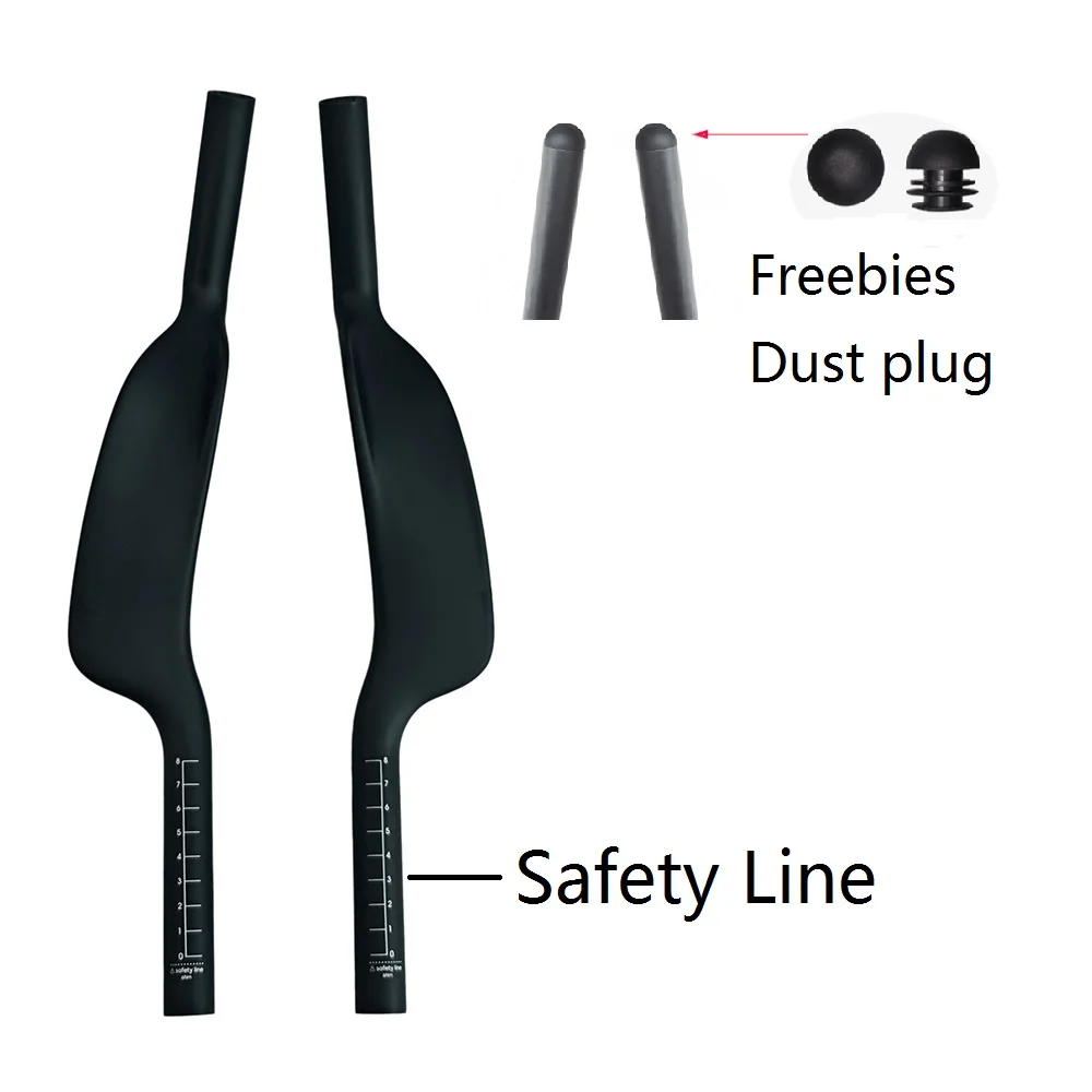 NEW-Carbon-Time-Trial-Handlebar-TT-Bar-Rest-Triathlon-Handlebars-Bike ...