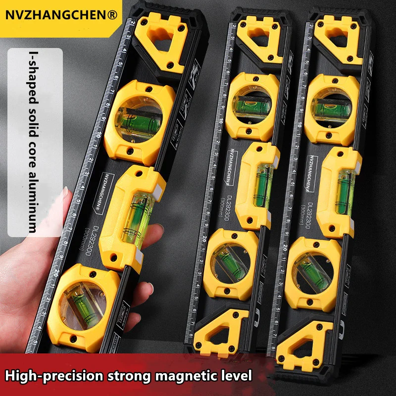 Magnetic-High-Precision-Spirit-Level-High-Bearing-Ruler-Lever-Bubble ...