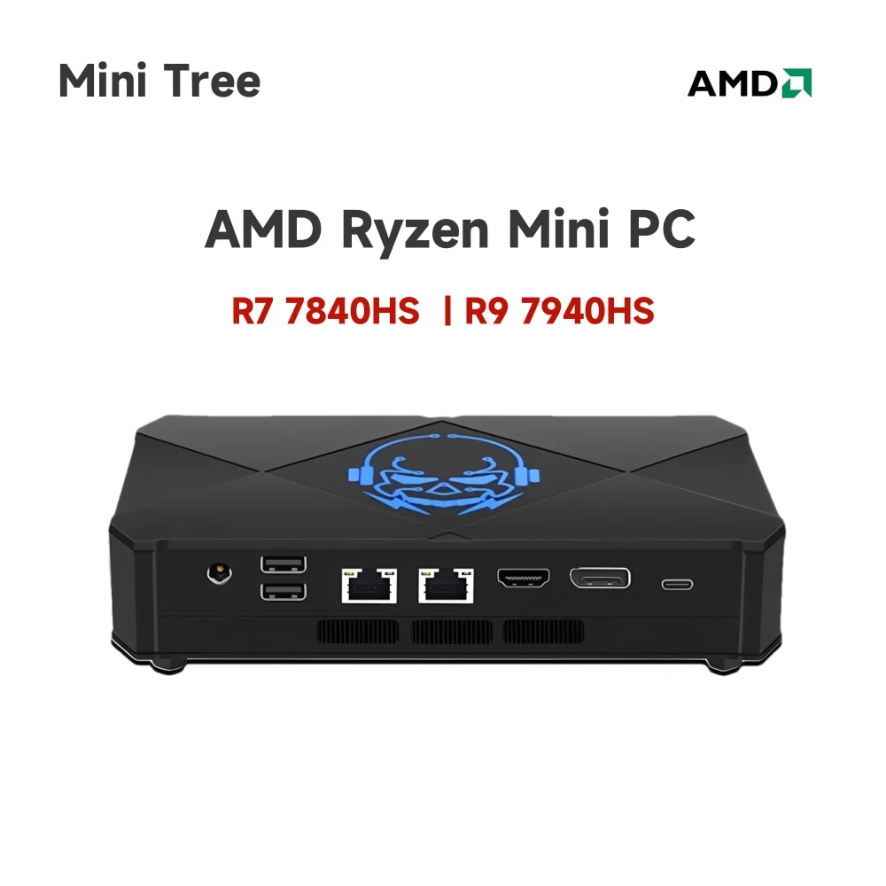 AMD Ryzen Mini PC R7 7840HS R9 7940HS 32GB DDR5 4800MHZ Windows 11 Mini ...