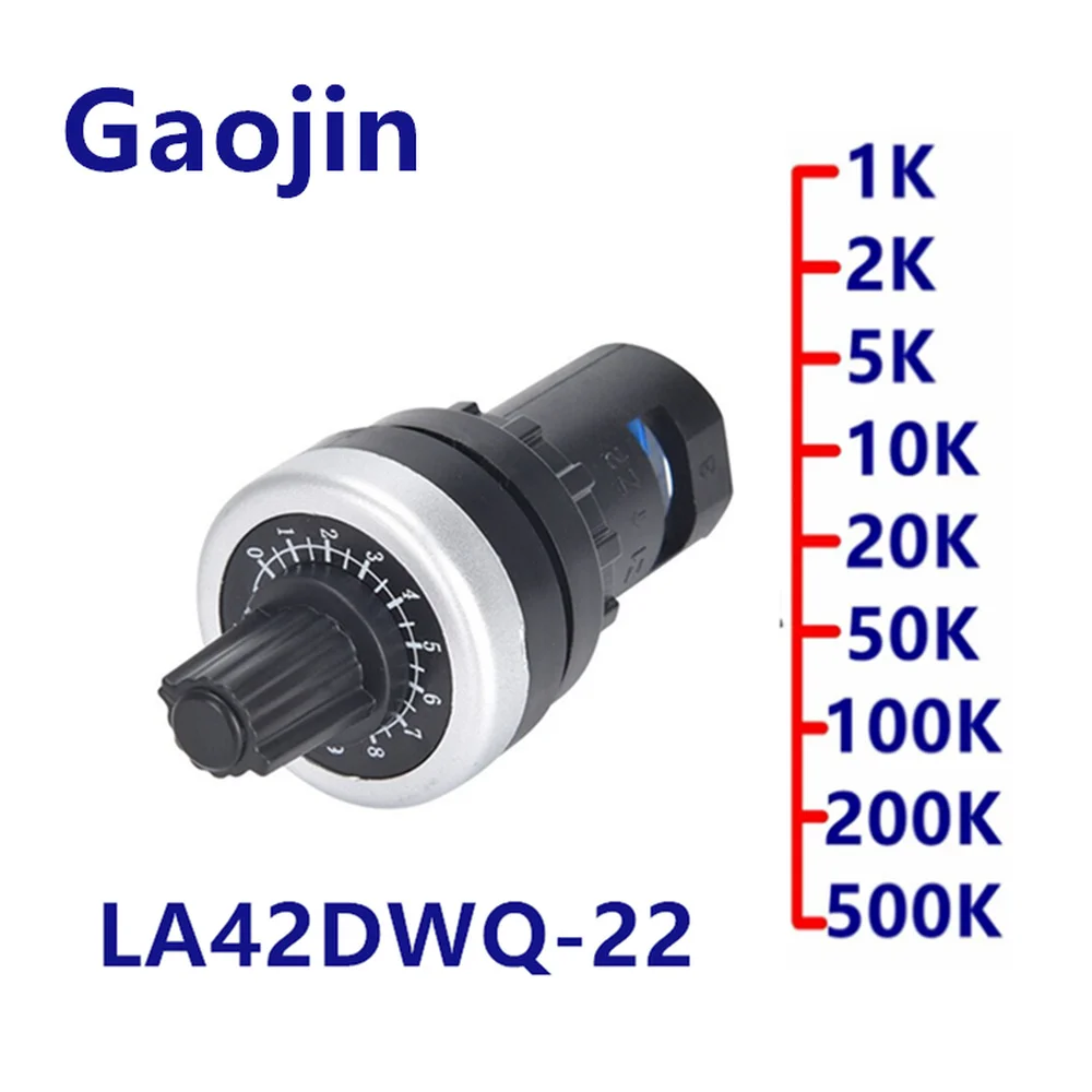 LA42DWQ-22-1K-2K-5K-10K-20k-50k-500k-22mm-Diameter-Pots-Rotary ...