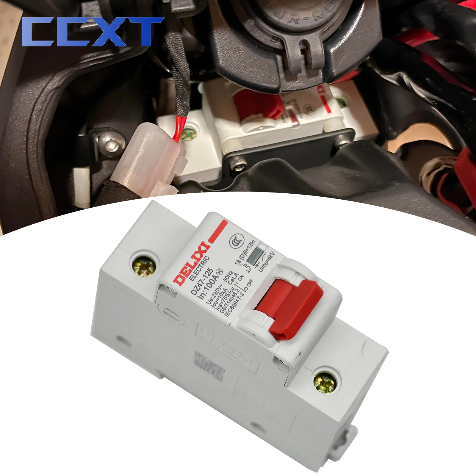 Electric-Motorcycle-Battery-Switch-Air-Stop-Start-Switch-Power-OFF ...