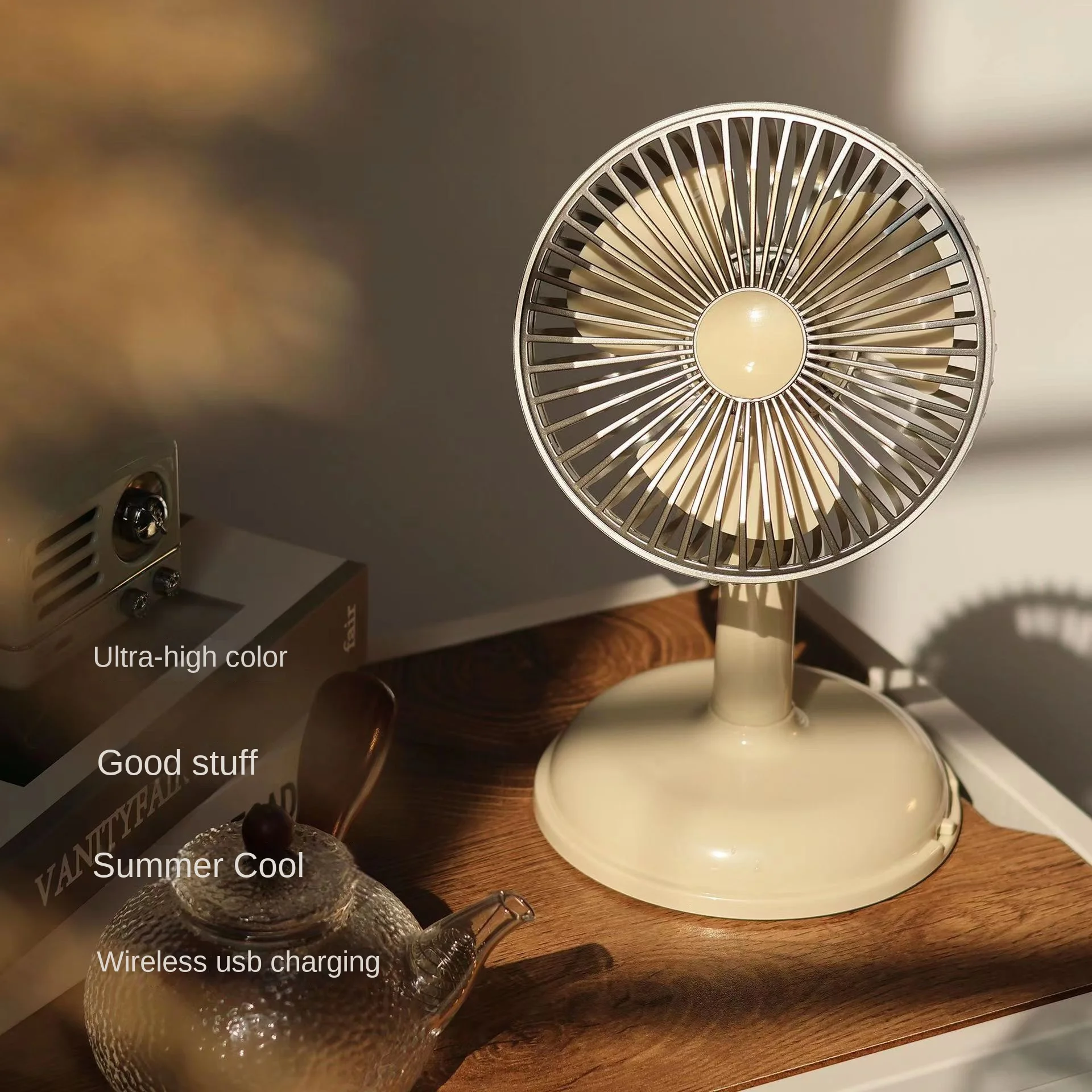Simple-Desktop-Rechargeable-Fan-Office-Study-Desktop-Usb-Charging ...